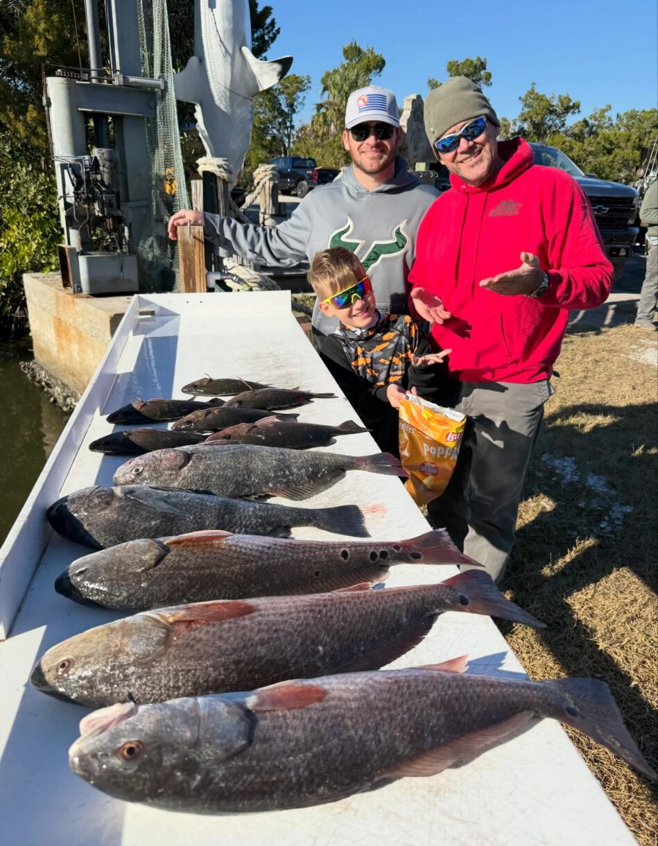 January Fishing in Crystal River